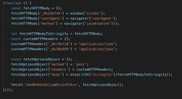 JavaScript Deobfuscation: Hiding Intent to Fortify Bot Defenses